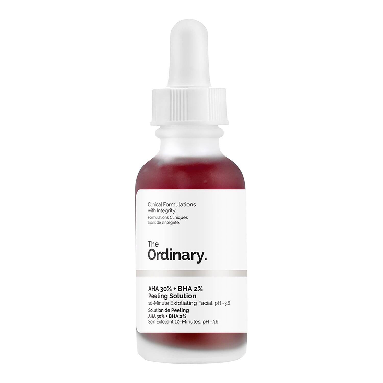 The Ordinary Peeling Solution AHA 30% + BHA 2% 30 ml | SEPHORA UK