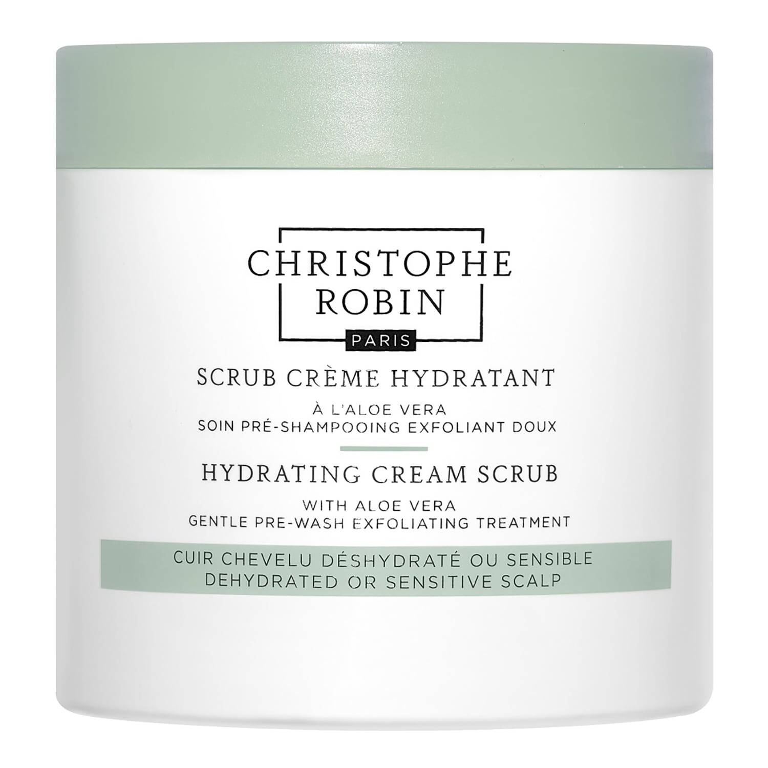 CHRISTOPHE ROBIN Aloe vera hydrating cream scrub - Hydrating hair care ...
