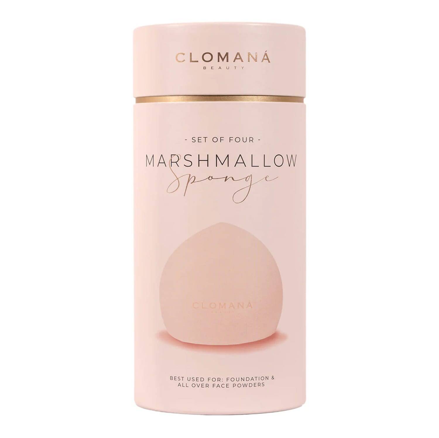 Clomana Beauty Marshmallow Sponge Set of Four | SEPHORA UK