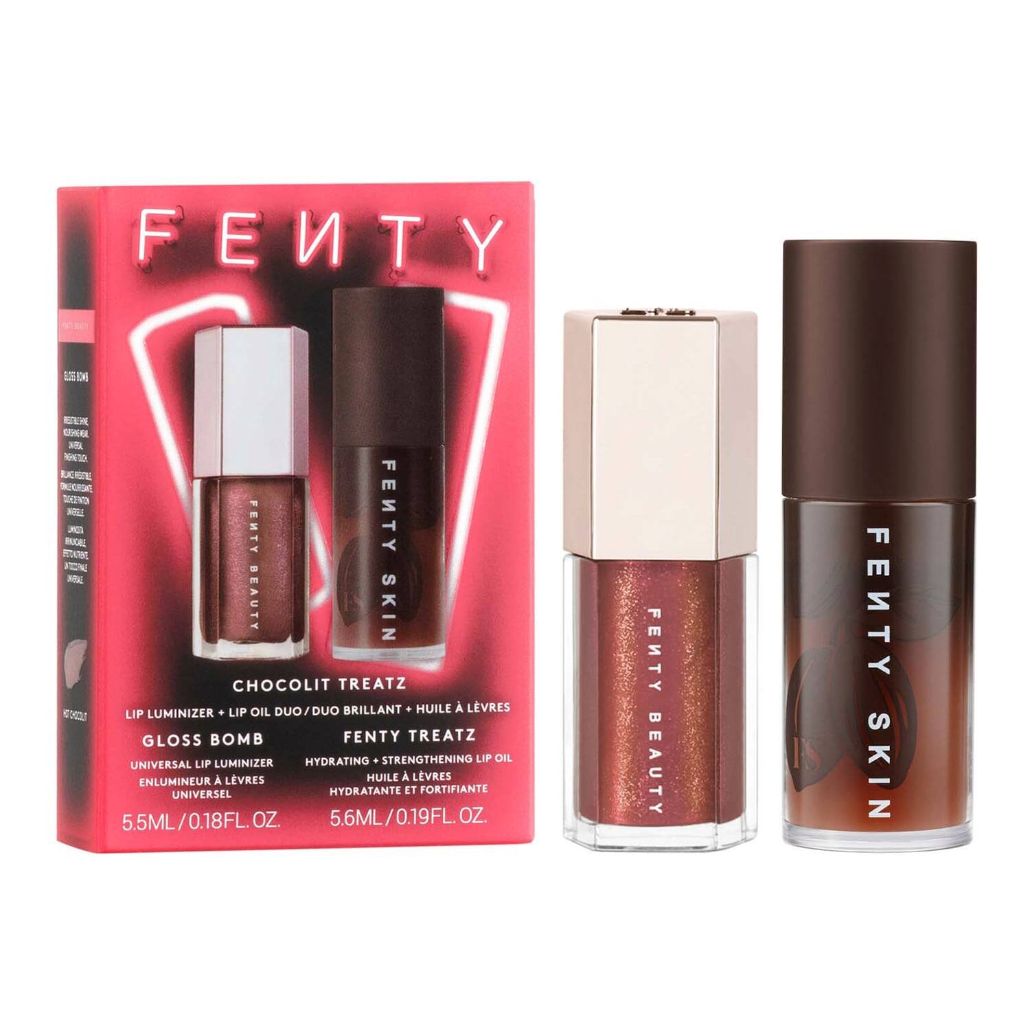 Fenty Skin Fenty Treatz Cacao Gloss Bomb Mini | SEPHORA UK
