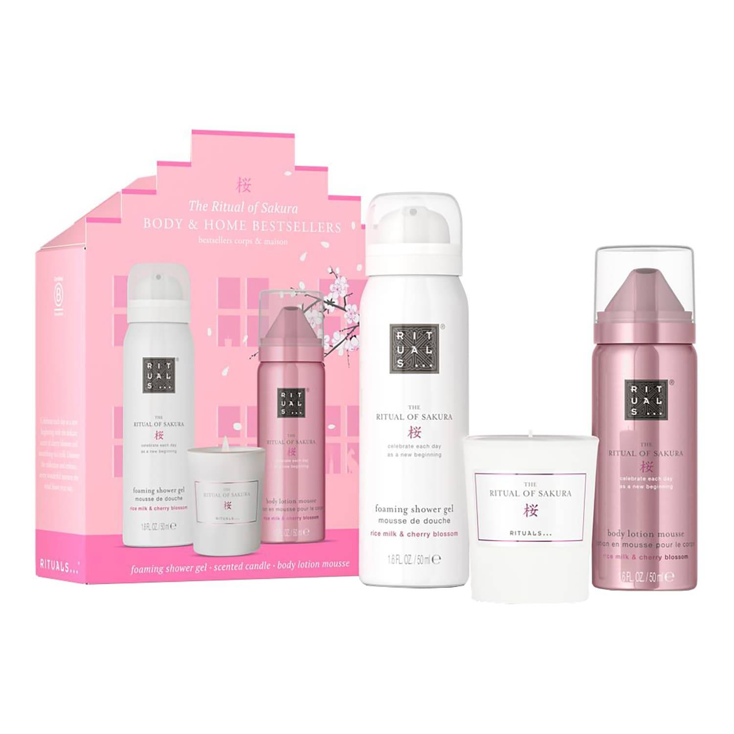 Rituals The Ritual of Sakura - Bath & Home Mini Set | SEPHORA UK
