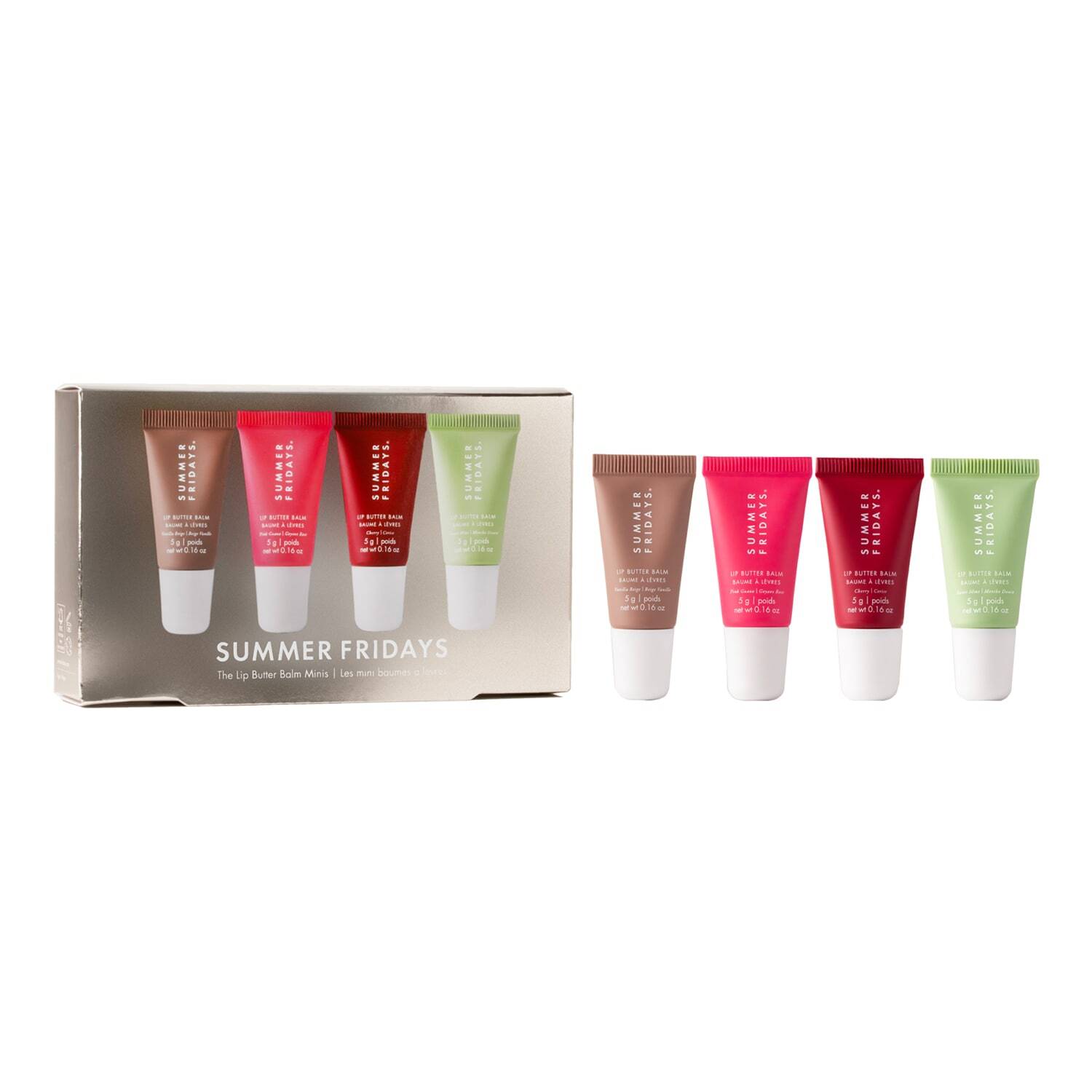 Summer Fridays The Lip Butter Balm Minis Set 4 x 5 g | SEPHORA UK
