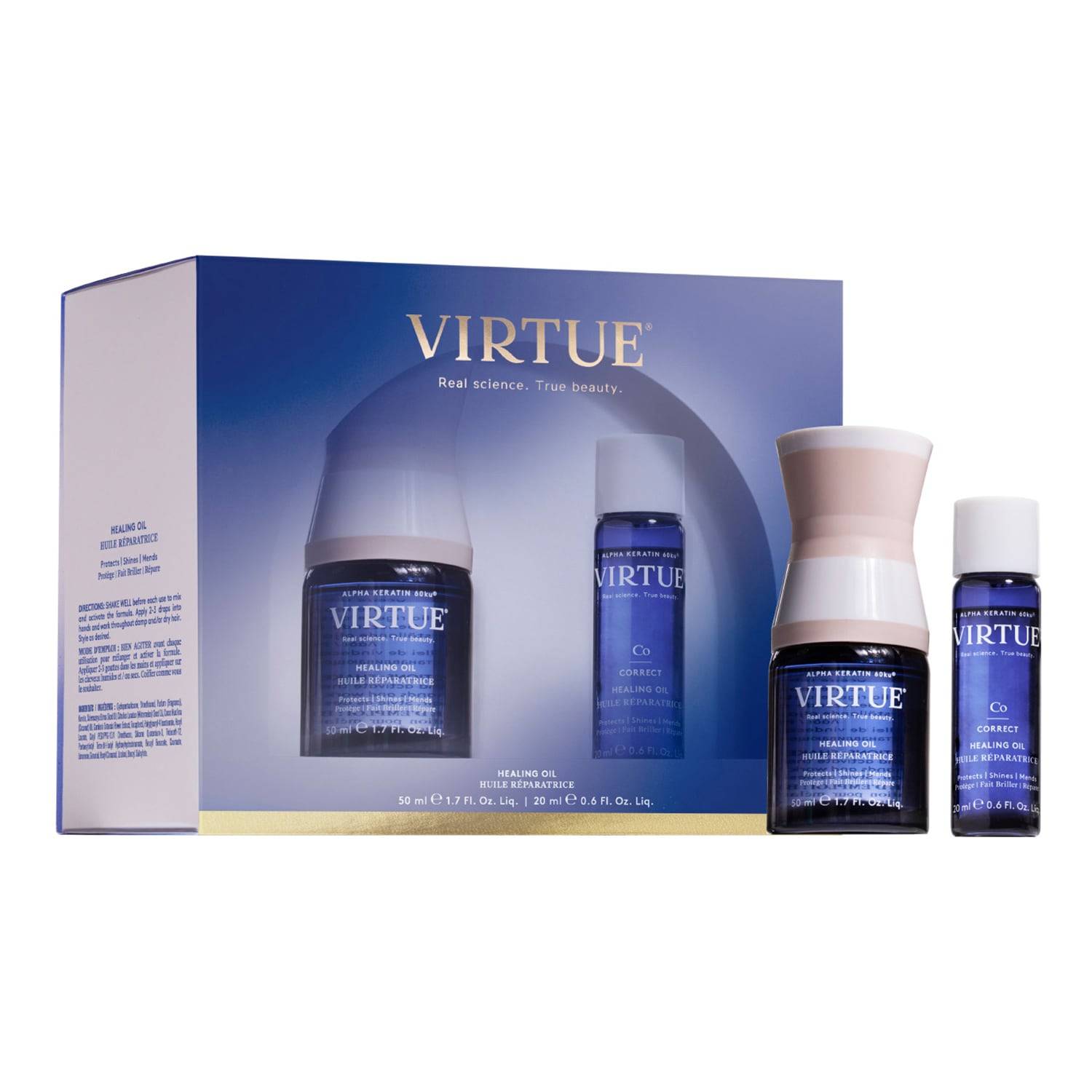 VIRTUE® Healing Oil Home & Away Kit | SEPHORA UK
