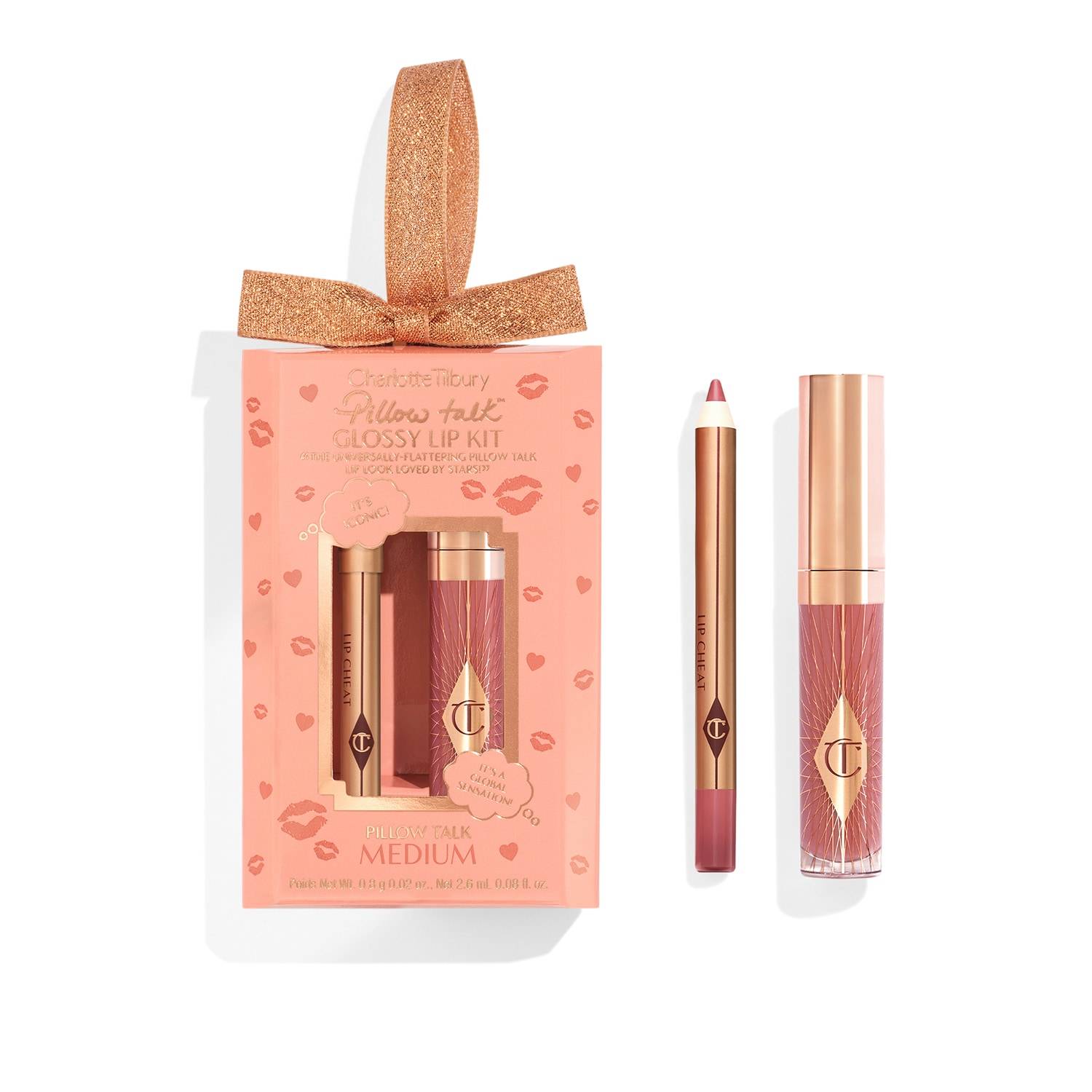 Charlotte Tilbury Pillow Talk Mini Glossy Lips Duo | SEPHORA UK