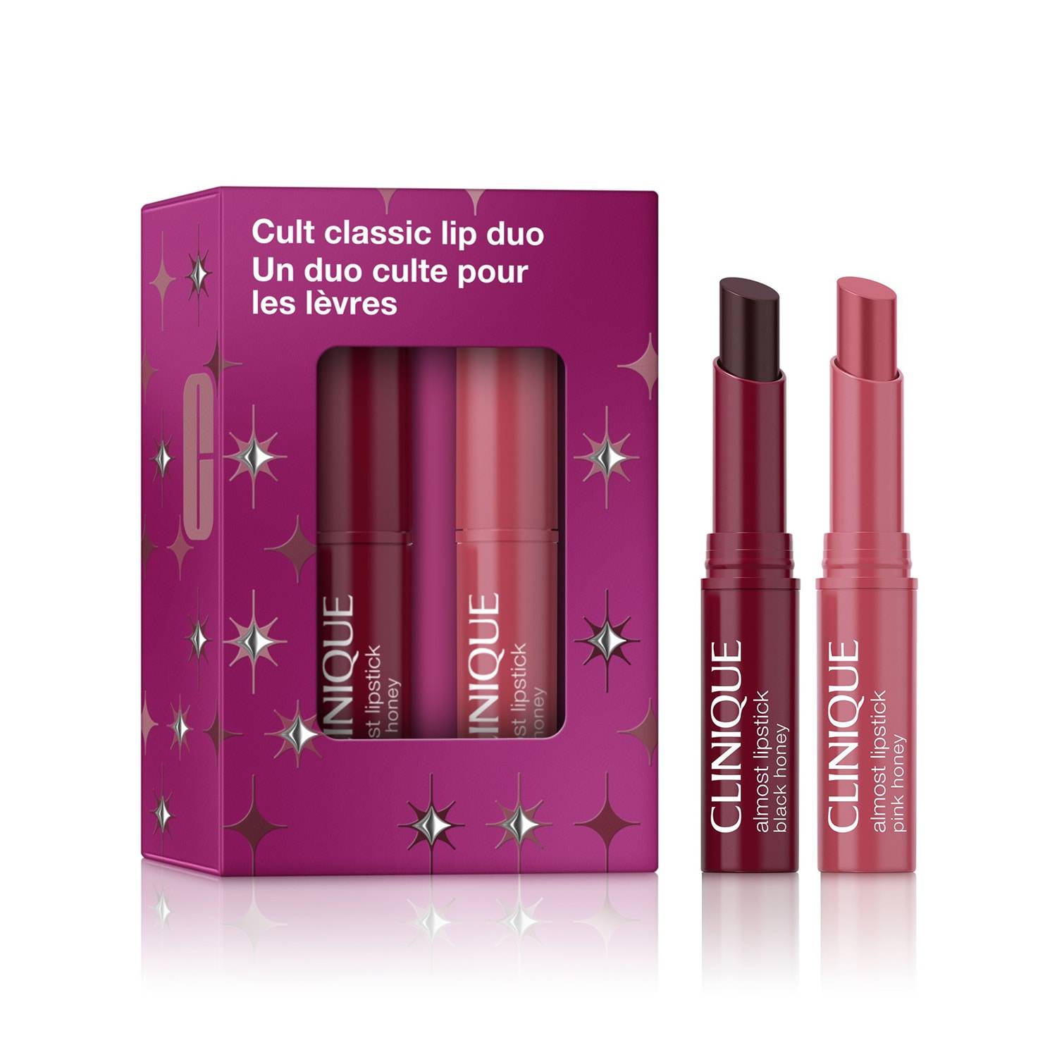Clinique Cult Classic Lip Duo: Almost Lipstick Honey Gift Set | SEPHORA UK