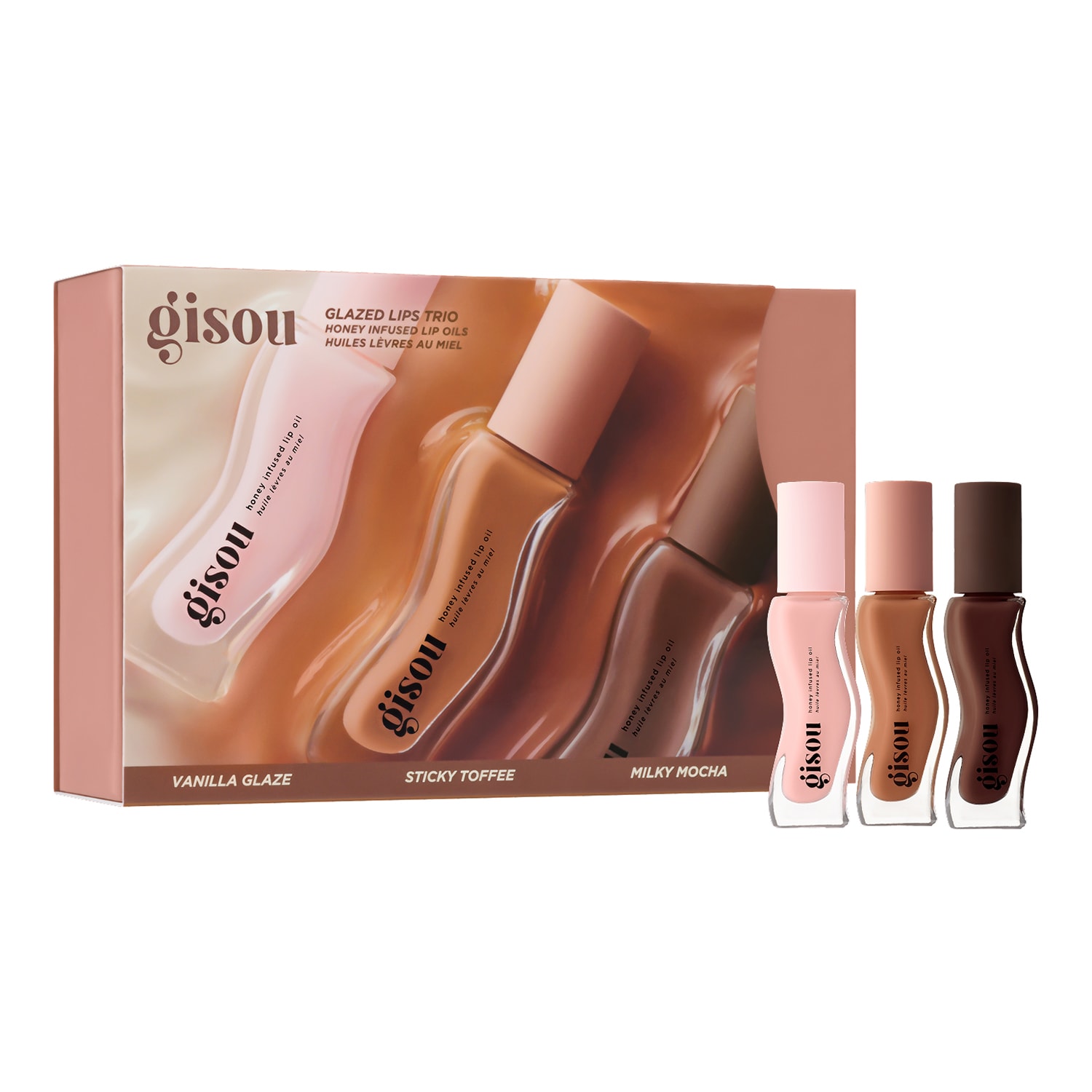 GISOU Glazed Lip Trio Set | SEPHORA UK