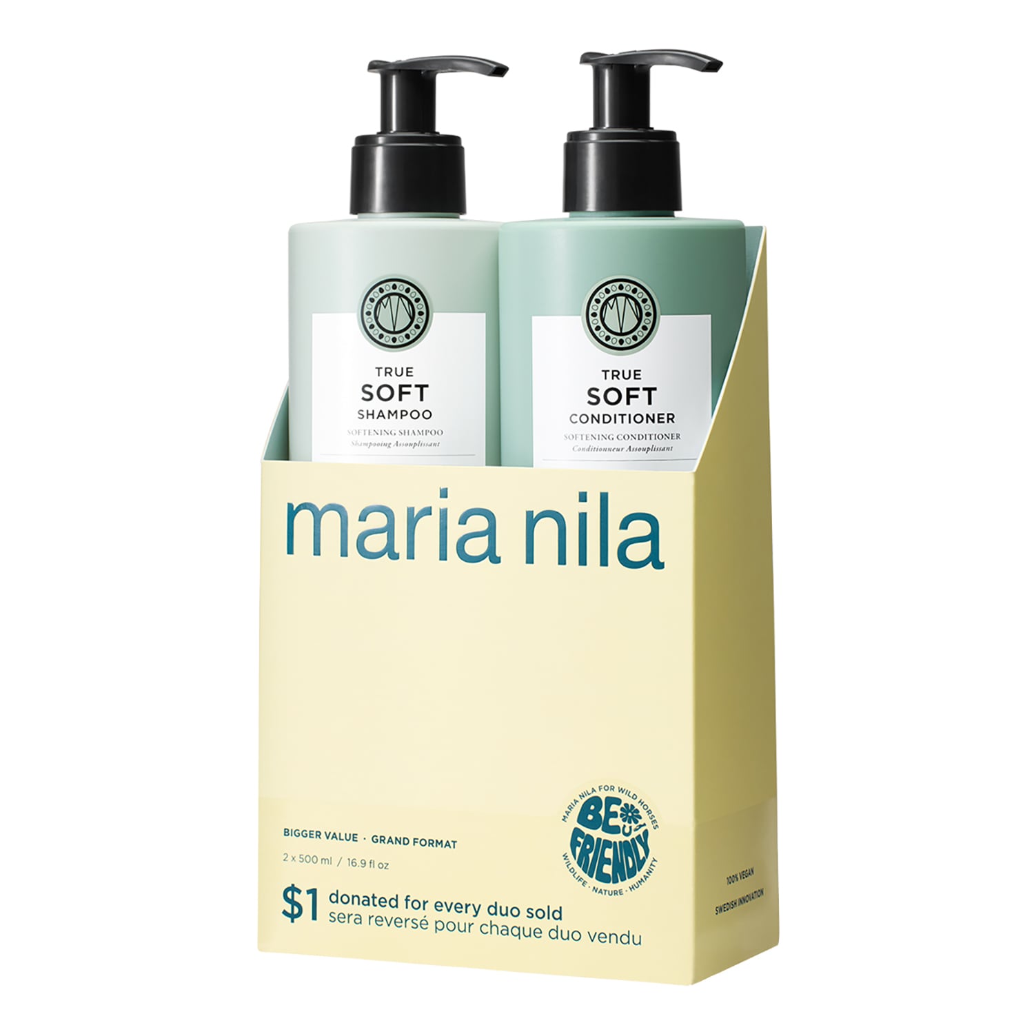 Maria Nila Duo Bundle True Soft 500ml Limited Edition | SEPHORA UK