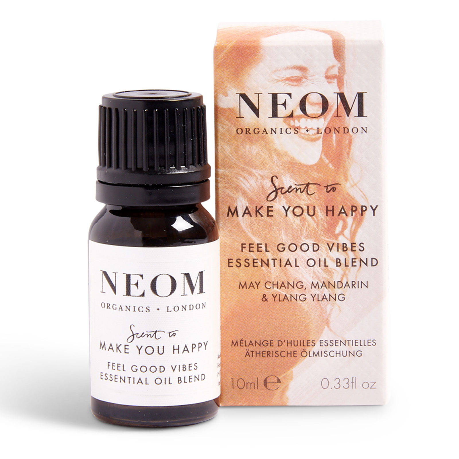NEOM ORGANICS LONDON Feel Good Vibes Essential Oil Blend 10ml | SEPHORA UK