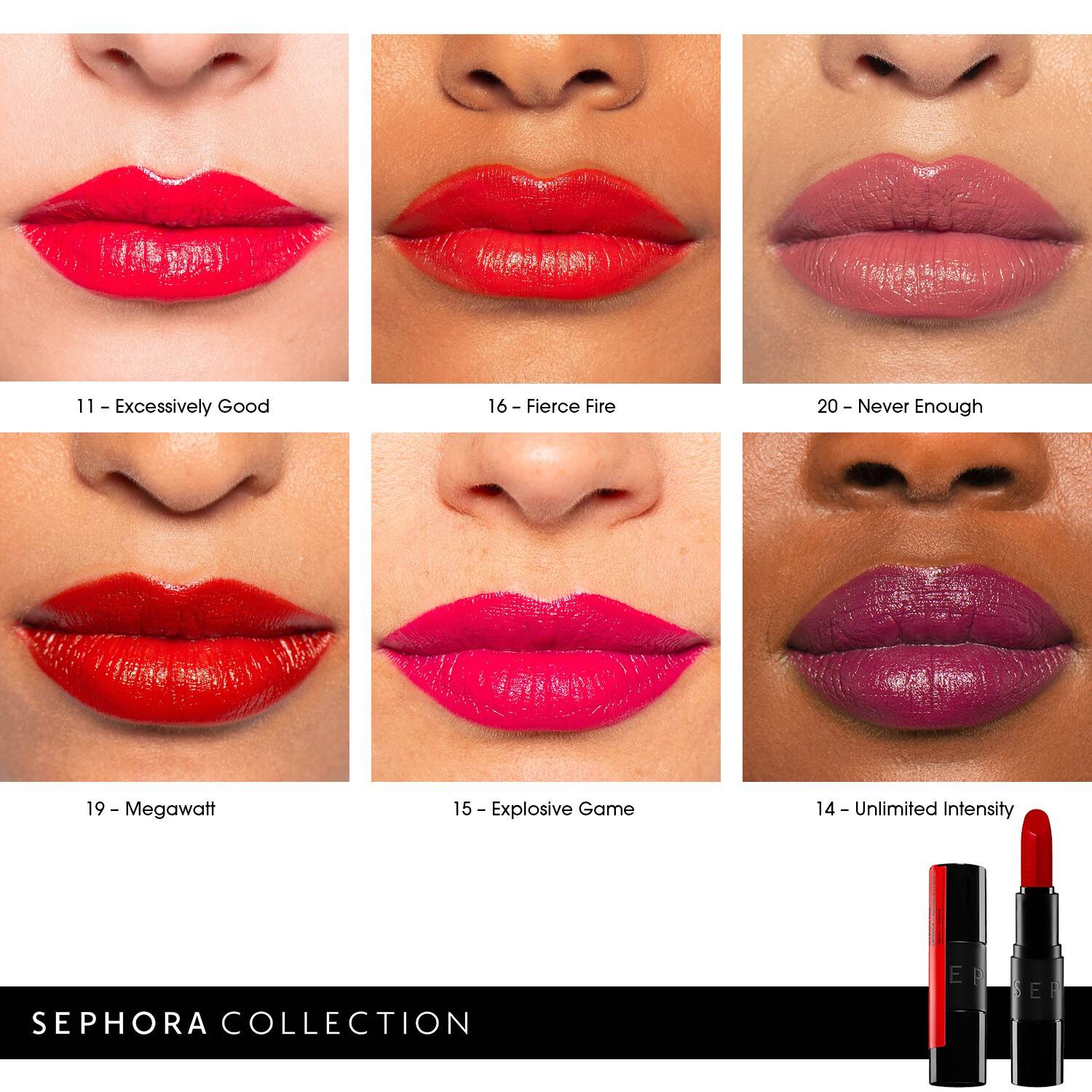 SEPHORA COLLECTION Rouge Is Not My Name - Satin lipstick | SEPHORA UK