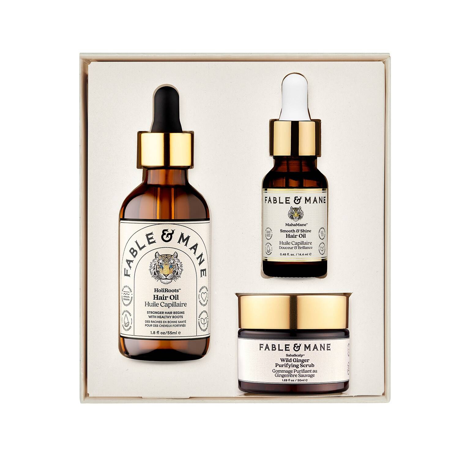 FABLE & MANE Healthy Hair Heroes - Hydrating Hair and Scalp Set | SEPHORA UK