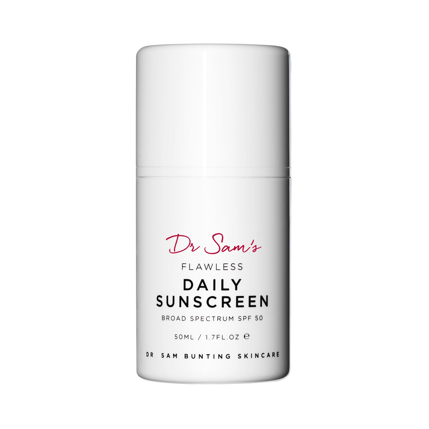 Dr Sam's Flawless Daily Sunscreen SPF 50 50ml | SEPHORA UK