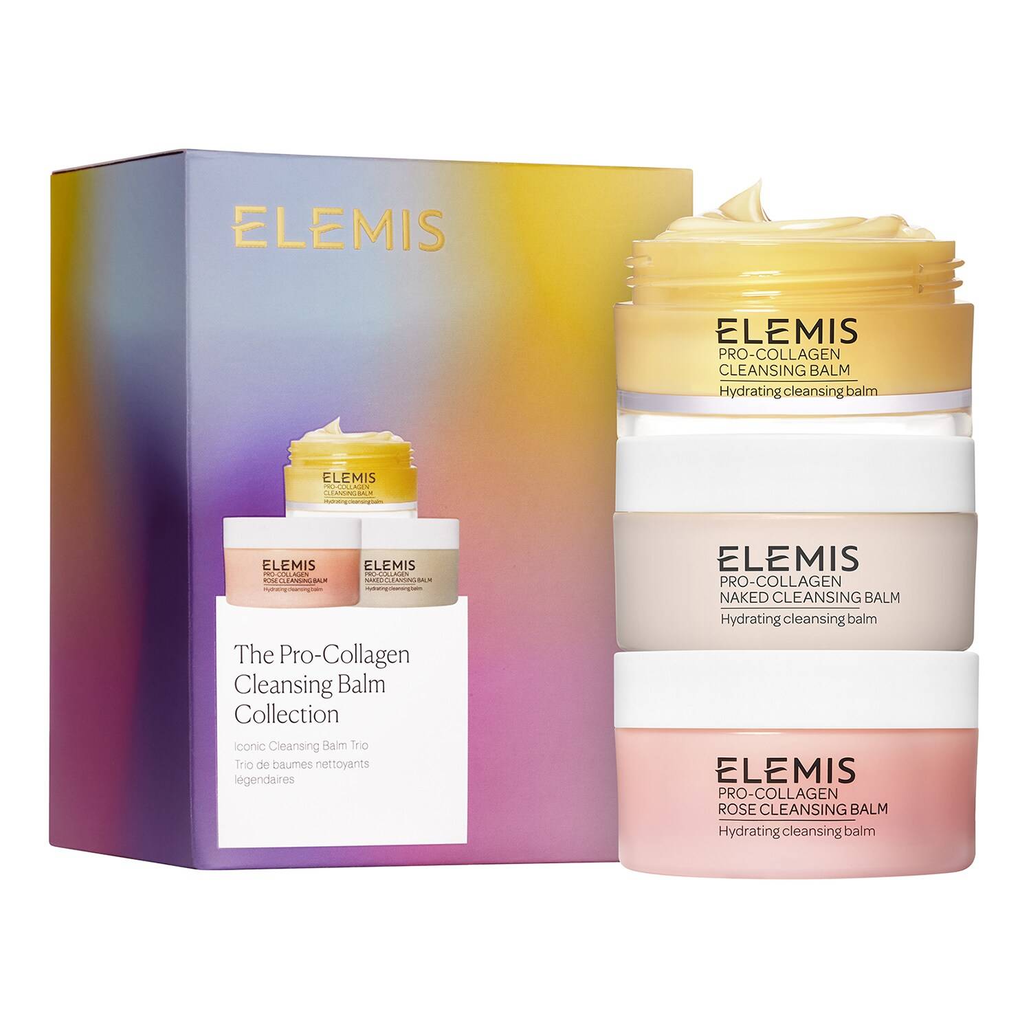 ELEMIS The Pro-Collagen Cleansing Balm Collection Skincare set | SEPHORA UK