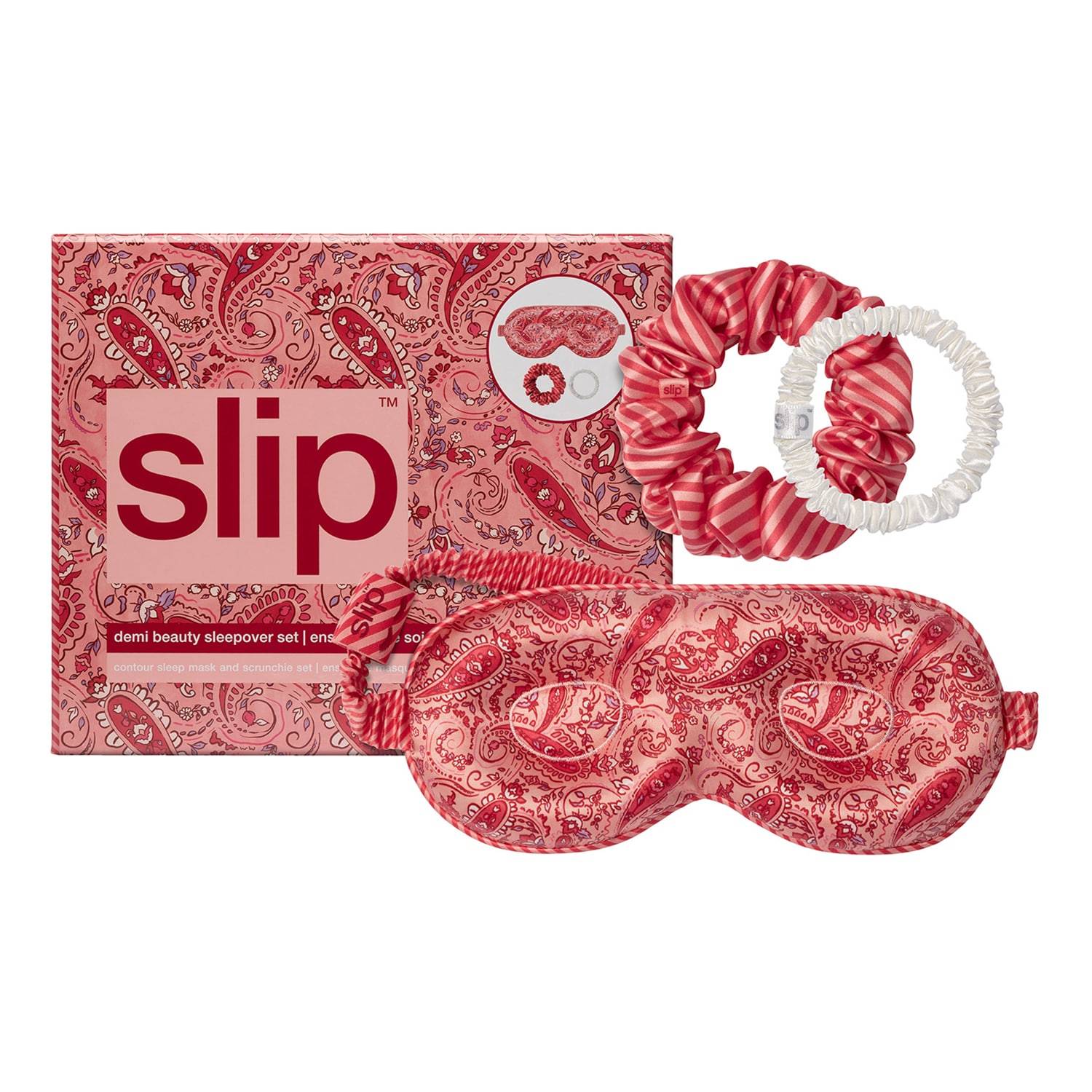 SLIP Pure Silk Beauty Sleepover Demi Set | SEPHORA UK