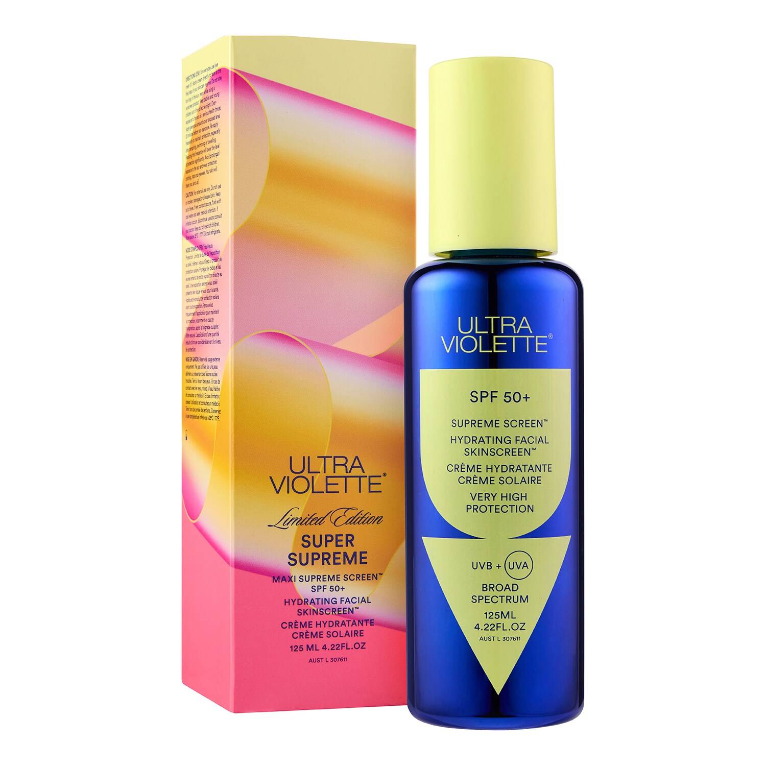 Ultra Violette Super Supreme Screen SPF50+ Hydrating Facial Skinscreen ...