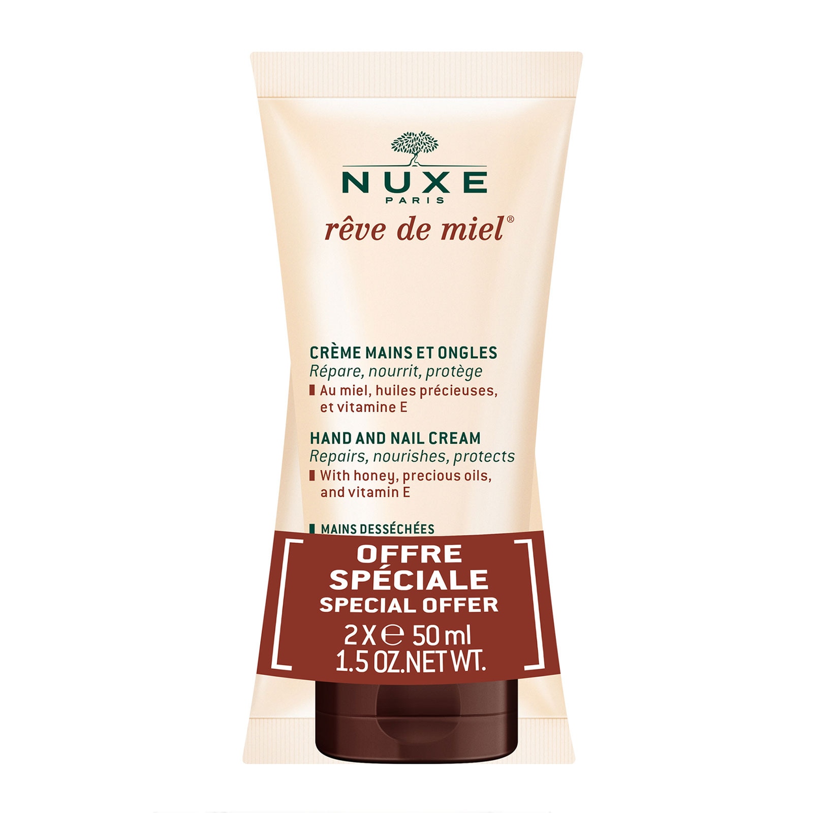NUXE Rêve de Miel® Hand and Nail Crea 100ml | SEPHORA UK